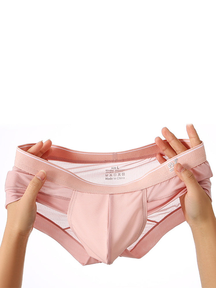 3 Pack Comfy U Convex Pouch Briefs For Men | Mr Saker
