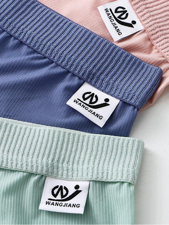 3 Pack Men's Ultra-Thin Breathable Ribbed Ice Silk Briefs | MR SAKER ...