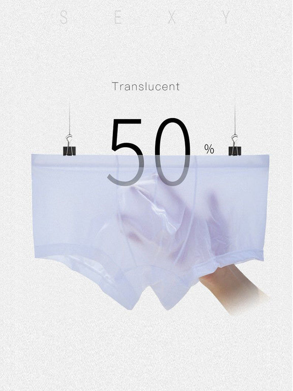 Thin Breathable Ice Silk U Convex Boxers for Men | Mr Saker