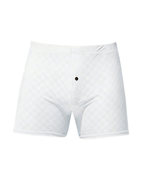 2 Pack Men's Workout Ready Built to Prevent Chafing Ice Silk Boxer Br ...