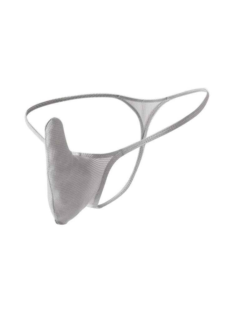 3er Pack Herren-Atmungsaktive Mesh-Sexy-Eis-Seiden-Strings | Mr Saker