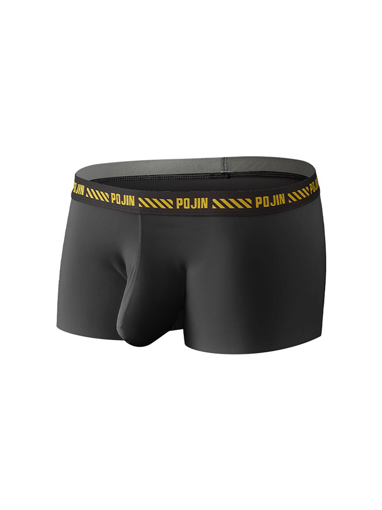 Men's Bulge Enhancing Pouch Seamless Trunks | Mr Saker