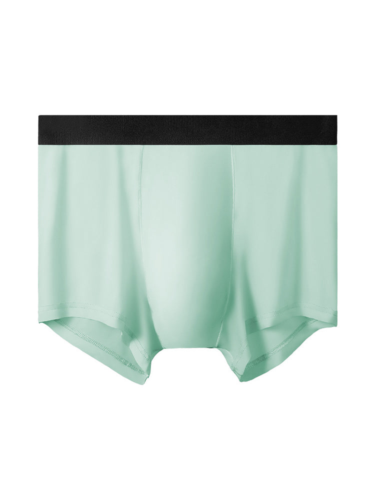 4 Pack Men's Silky Thin Seamless Trunks | Mr Saker