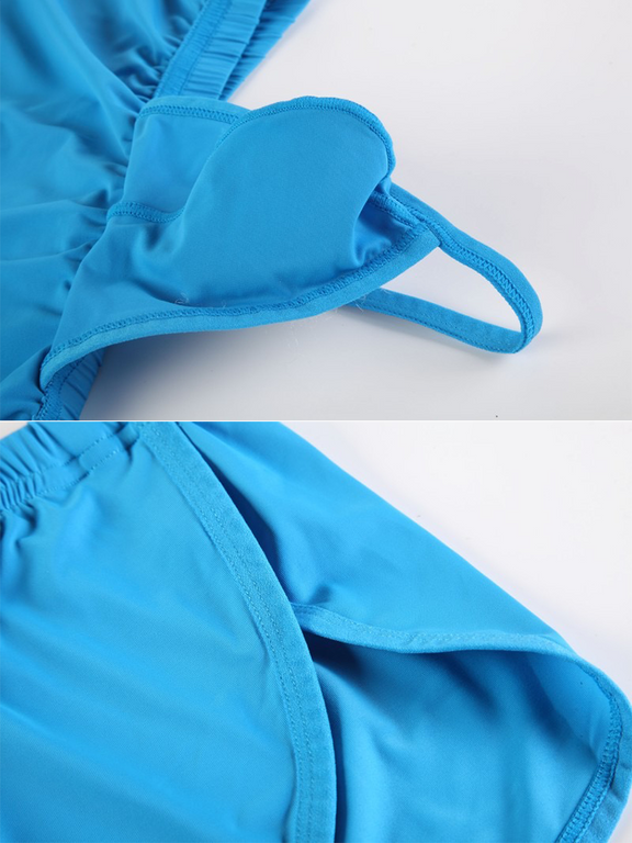 Men's Sexy Side Split Boxers With Support Pouch | Mr Saker