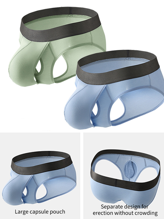 3-pack Men's Open Crotch Sexy Bullet Briefs | MR SAKER – Mr Saker