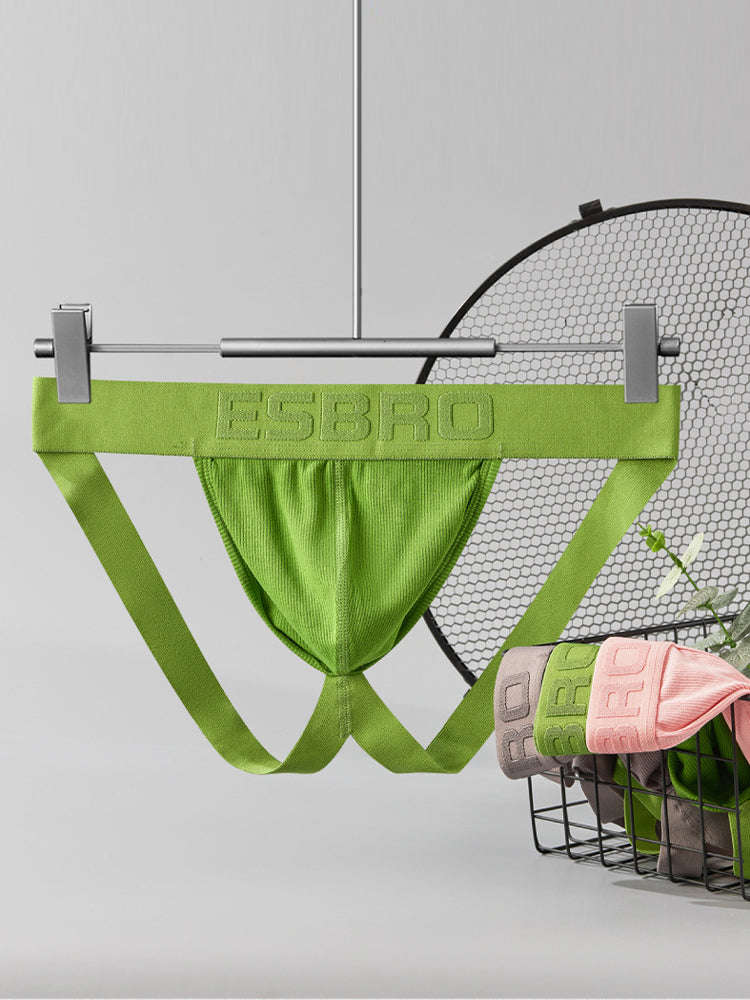 2 Pack Men's Ribbed U-Pouch Sexy Jockstrap | MR SAKER – Mr Saker