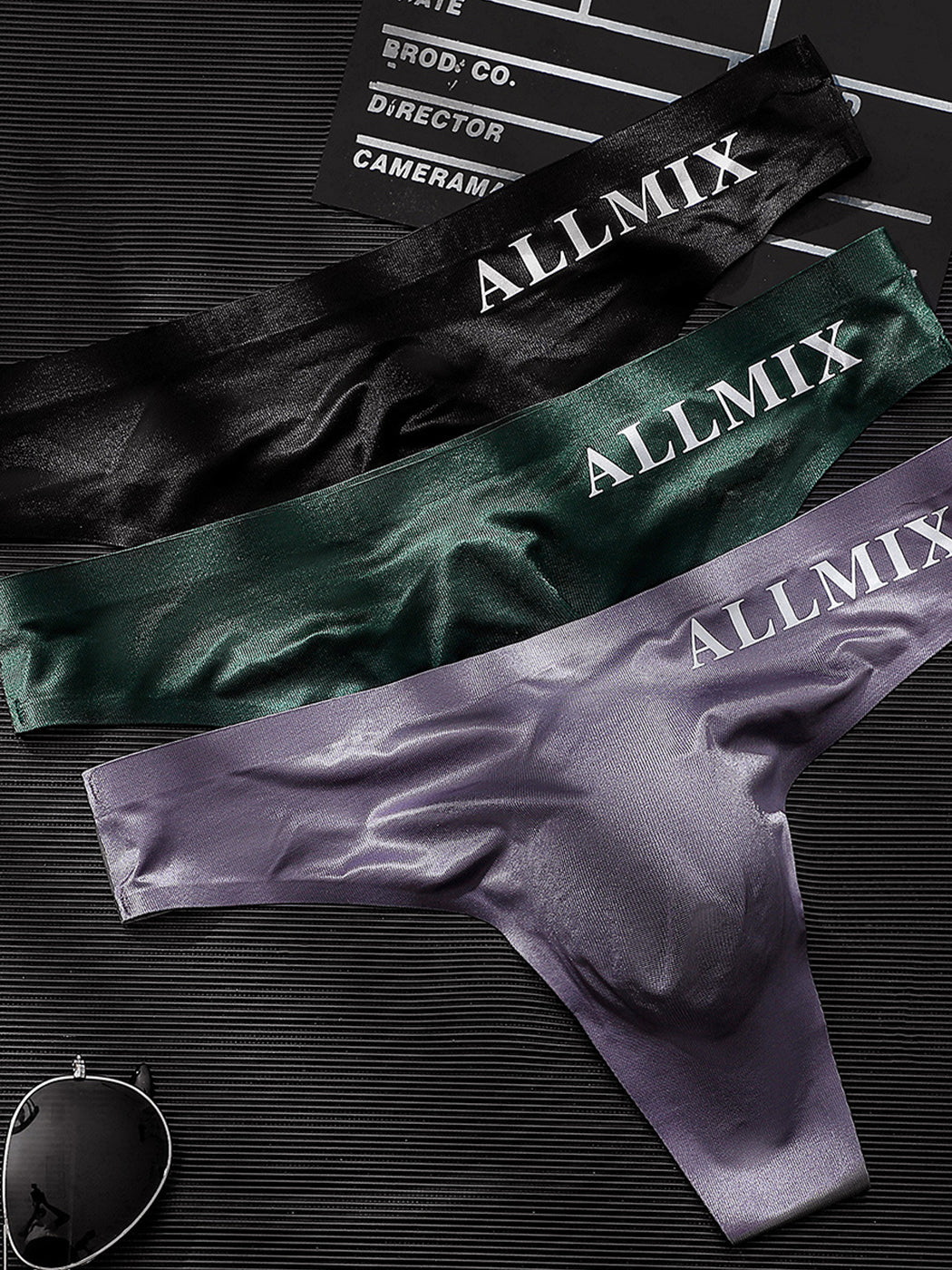4 Pack ALLMIX Men's Sexy Seamless T-back Thongs | Mr Saker