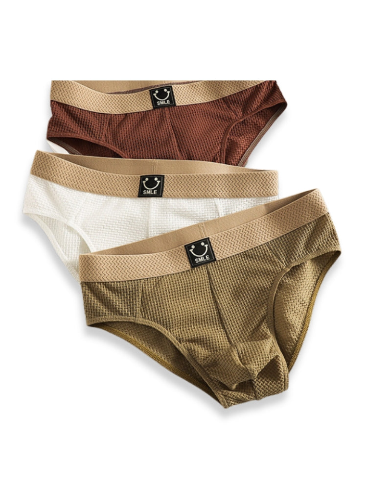 4-pack Men's Anti-Chafing Odor-Control Comfy Waistband Briefs | Mr Saker