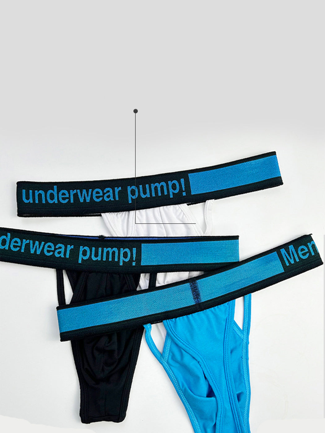 Men's Sexy Butt-Lifting Sporty U-Pouch Large Thong & Strings | MR SAKER ...