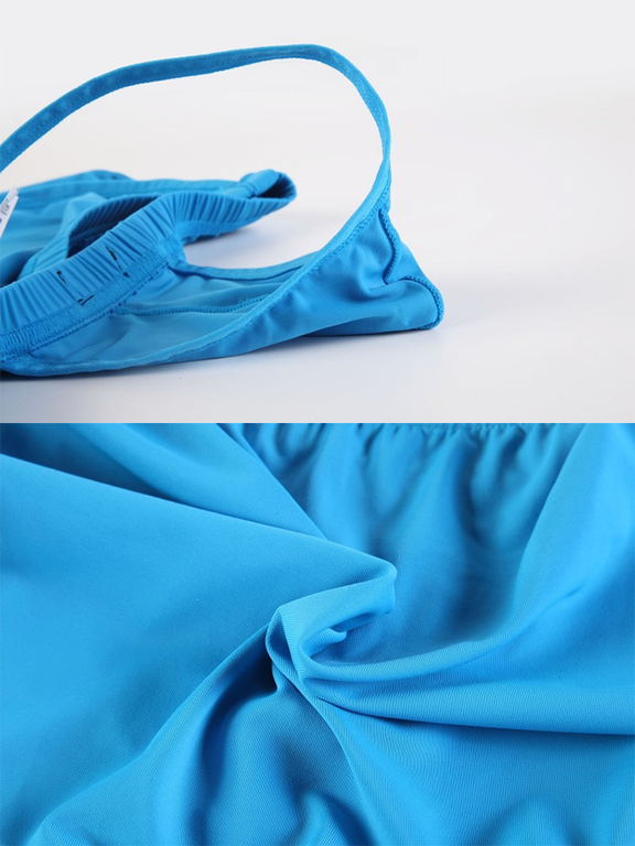Men's Sexy Side Split Boxers With Support Pouch | Mr Saker