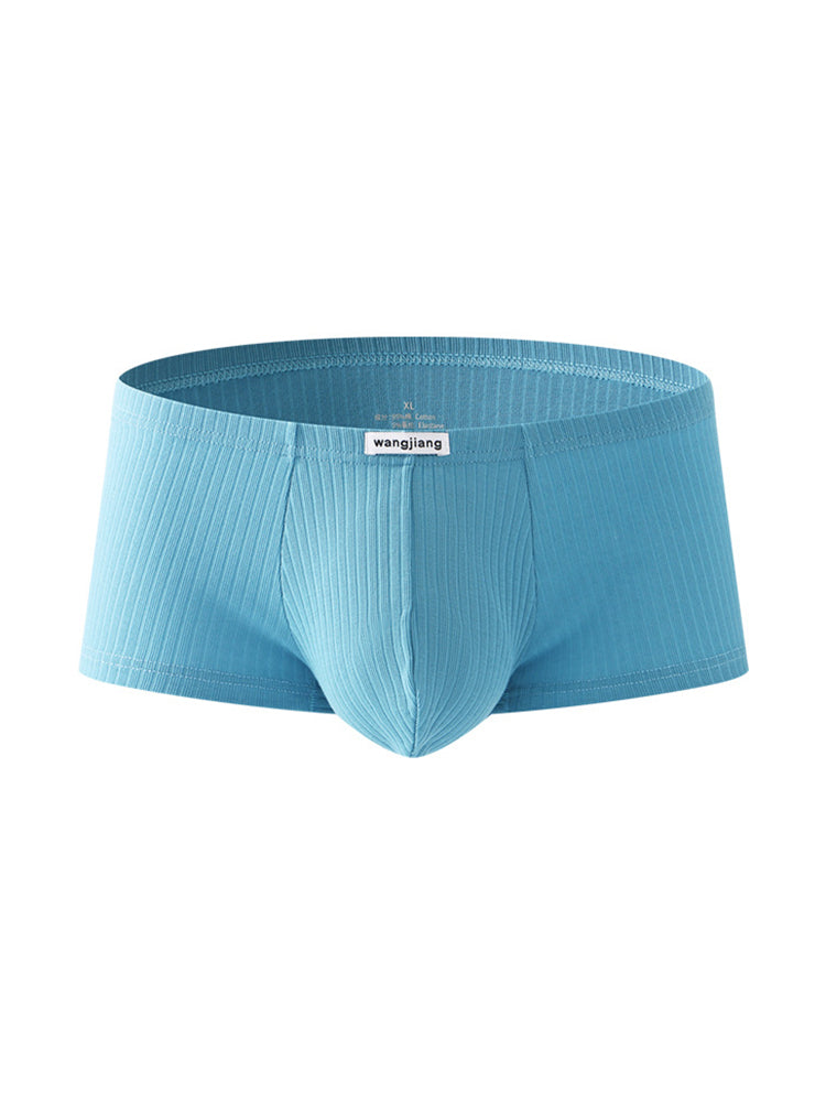 2 Pack Premium Cotton Double-Layered Gusset Breathable U-Pouch Trunks ...