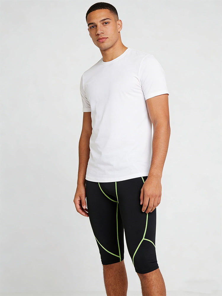 2 Pack Men's Sweat-Wicking Quick-Dry Muscle-Hugging Fit Activewear ...