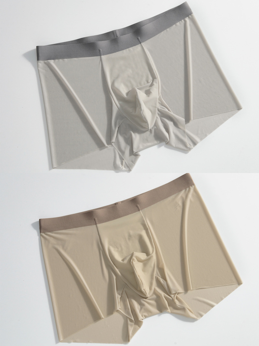 3 Pack Men’s Ultra-thin Seamless Trunks | Mr Saker