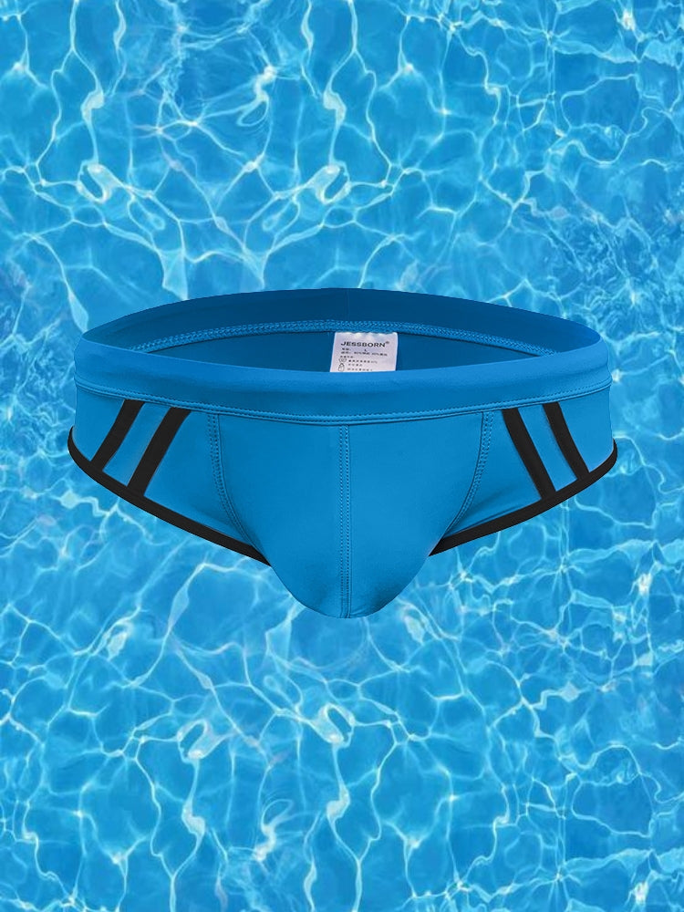 Men's Antibacterial Quick-Dry Expanded Pouch Swim Briefs | MR SAKER ...