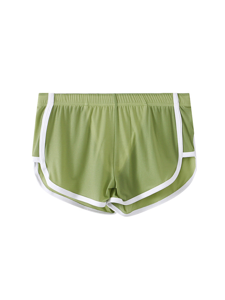3 Pack Men's Ice Silk Ultra-Thin Mesh Sports Comfort Activewear Shorts ...