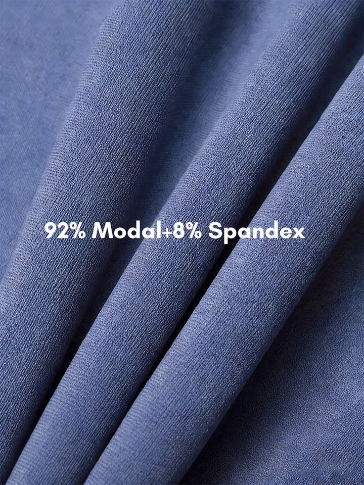 Men's Ultra-Soft Modal Sleep-Ready Essential Stretchy Thermal Bottoms ...