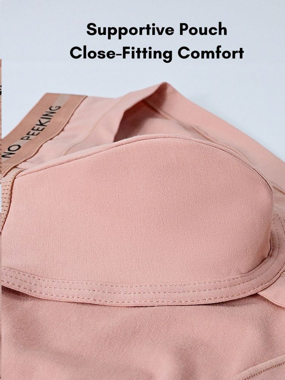 3 Pack Men's One-Piece Cut Briefs with Enhanced Pouch and Stretch ...