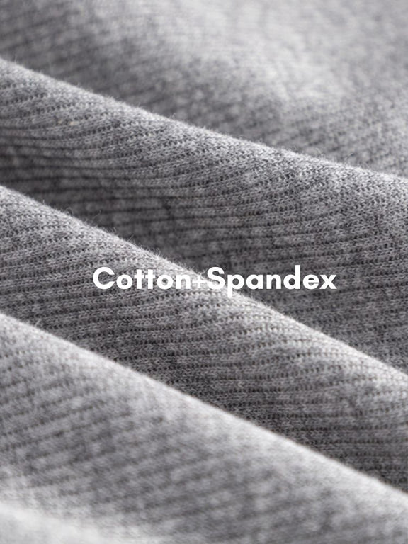 2 件裝 男士 中腰 超柔軟 優質棉 舒適腰帶 平角短內褲 | Mr Saker