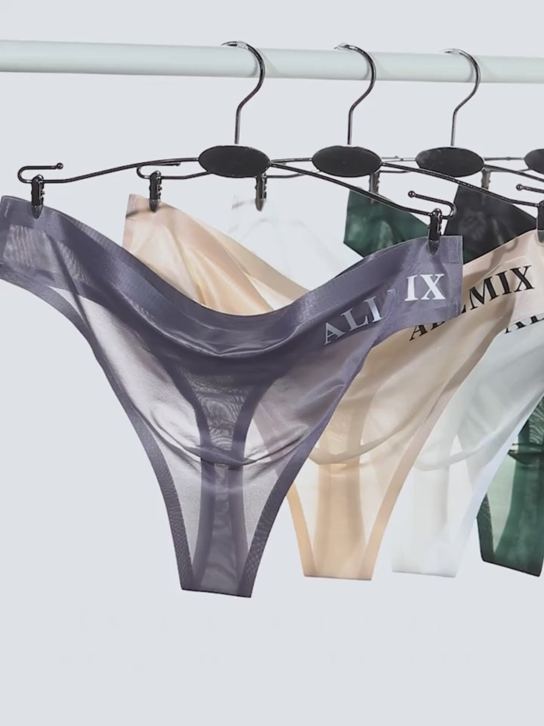 4 Pack ALLMIX Men's Sexy Seamless T-back Thongs | Mr Saker