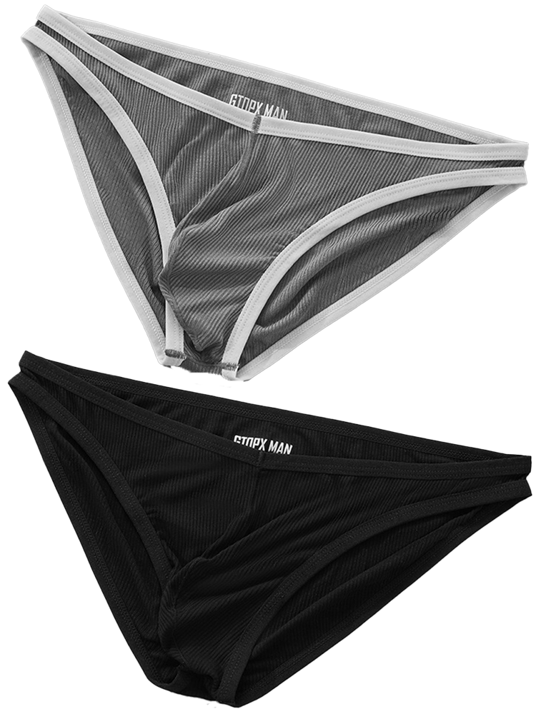 Sexy V-shape Low-rise Threaded Bikini For Men | Mr Saker