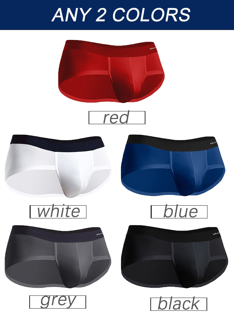 2 Pack Comfort Modal Cool Summer Pouch Underwear | Mr Saker