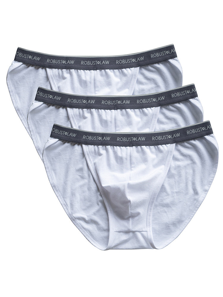 3 Pack Men's Organic Cotton Bikini Underwear | Mr Saker