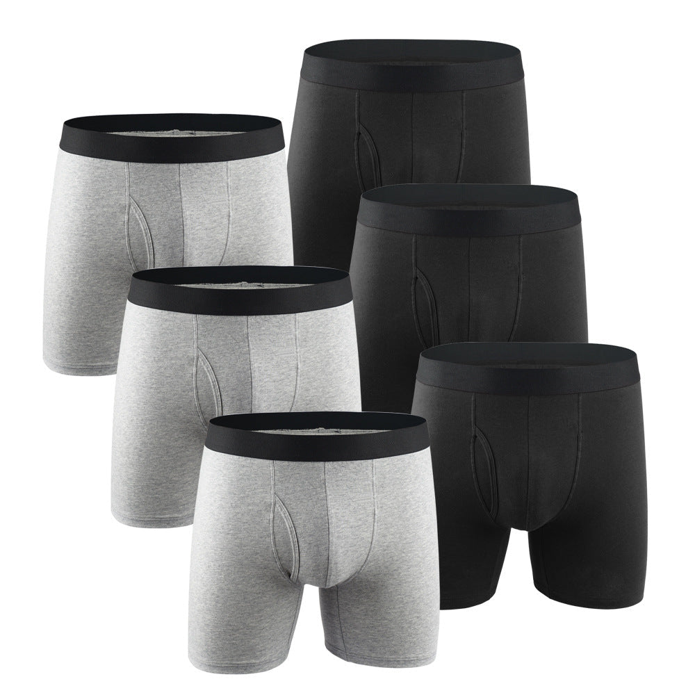 Multi-pack Men's Prevent Thighs Chafing Boxer Briefs | Mr Saker