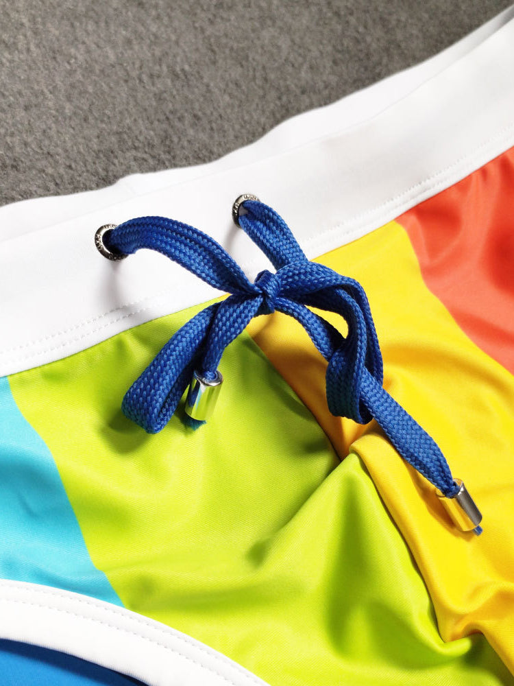 Mens Beachwear Bulge Pouch Paded Swim Briefs | Mr Saker