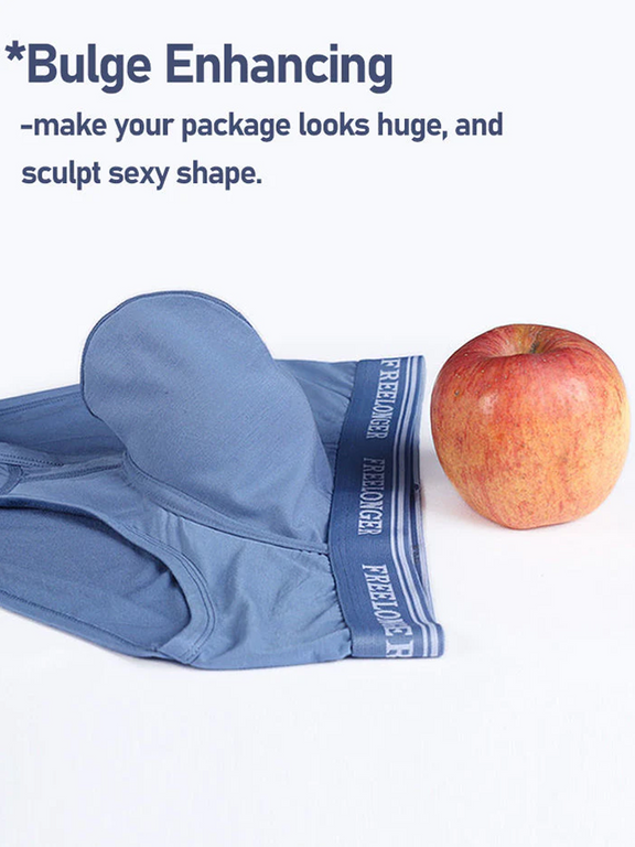 FreeLonger Underwear Men's Separate Big Pouch Comfy Briefs | Mr Saker