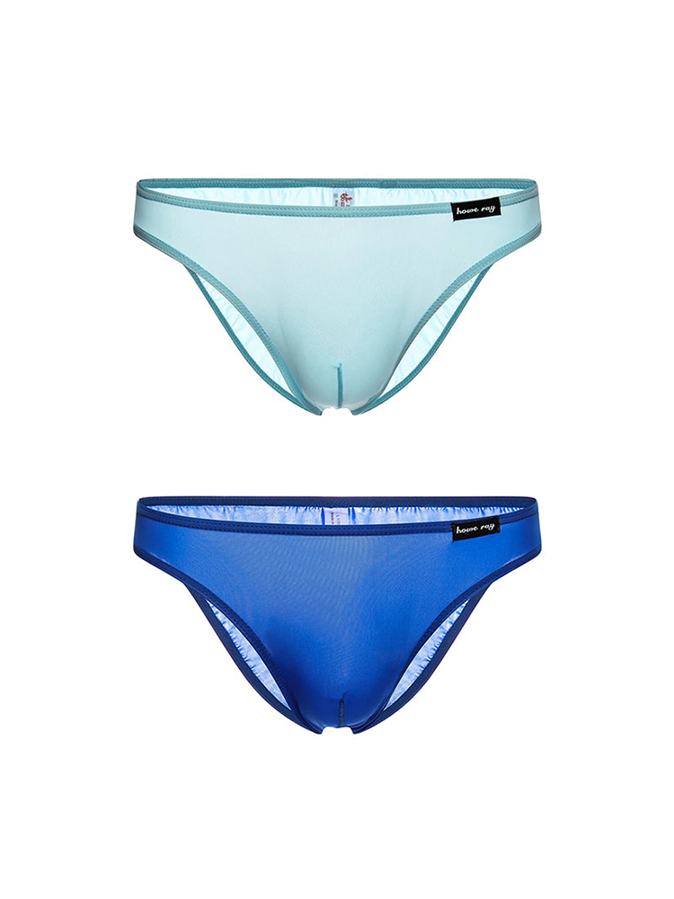 2-Pack Men's Ultra-thin Ice Silk Briefs | Mr Saker