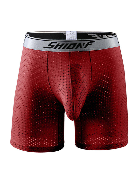 2 Pack Men’s Mesh Separate Pouch Boxers Briefs | Mr Saker