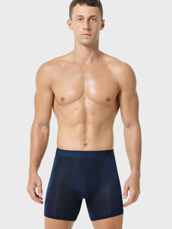 Ice Silk Breathable Sports Boxers Briefs | Mr Saker