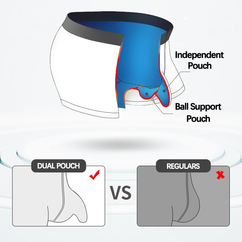4 Pack Modal Separate Pouch Men's Underwear | Mr Saker