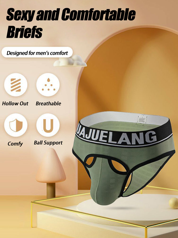 3 Pack Mesh Support Pouch Briefs | Mr Saker