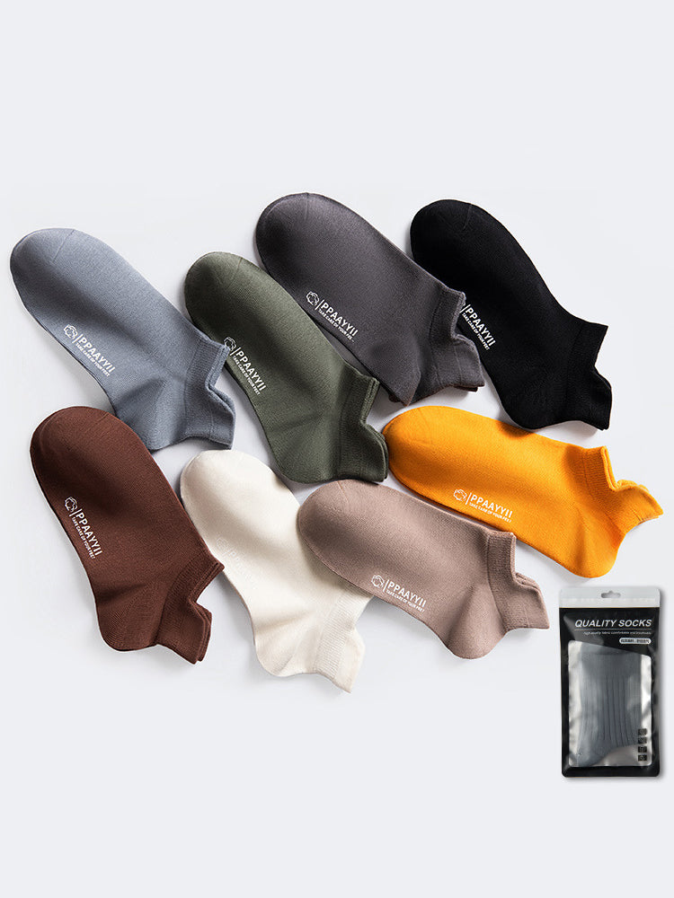 10 Pack Men's Performance Cotton Ankle Socks | Mr Saker
