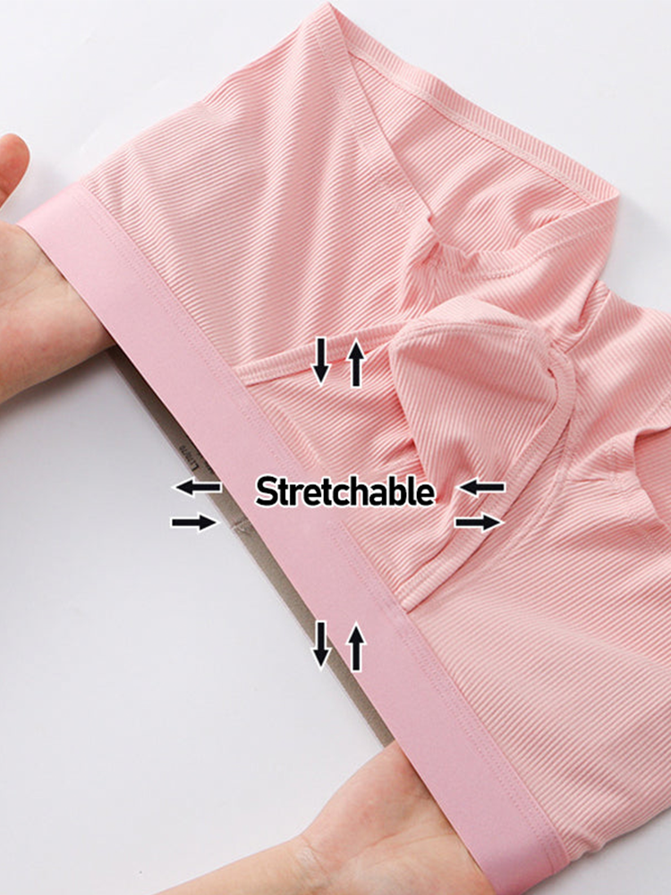 3 Pack Ribbed Separate Support Pouch Boxer Briefs | Mr Saker